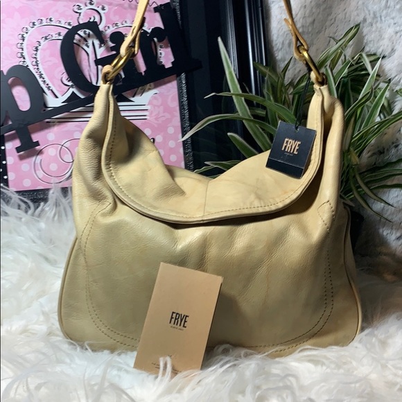Frye | Bags | Frye Brand Hobo Shoulder Bag Purse Banana Yellow | Poshmark